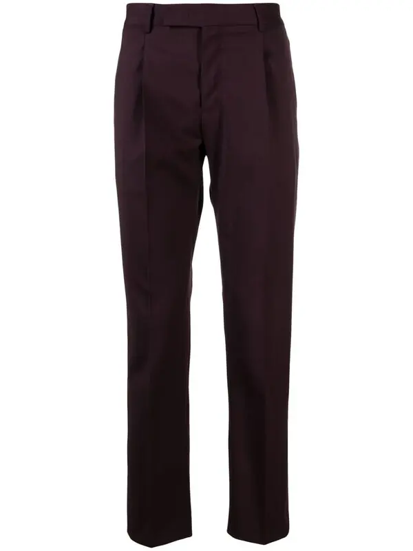 PT TORINO Straight-leg Trousers - Purple
