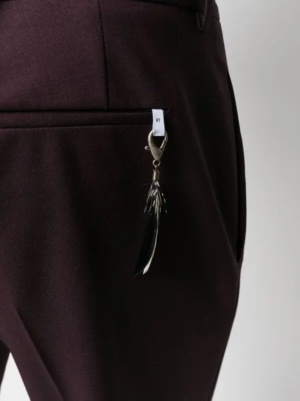 PT TORINO Straight-leg Trousers - Purple