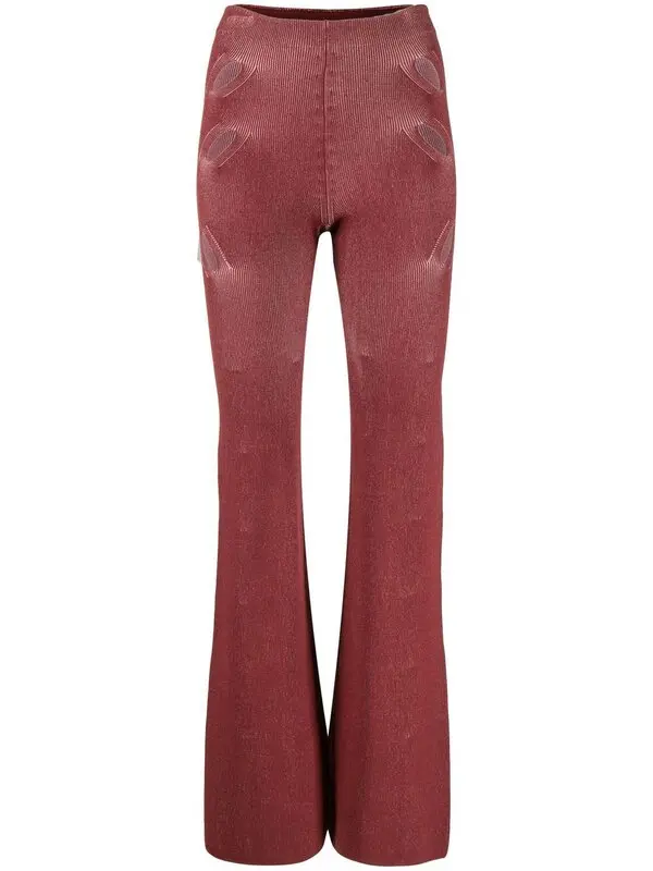 DION LEE Lock Slit Detail Trousers