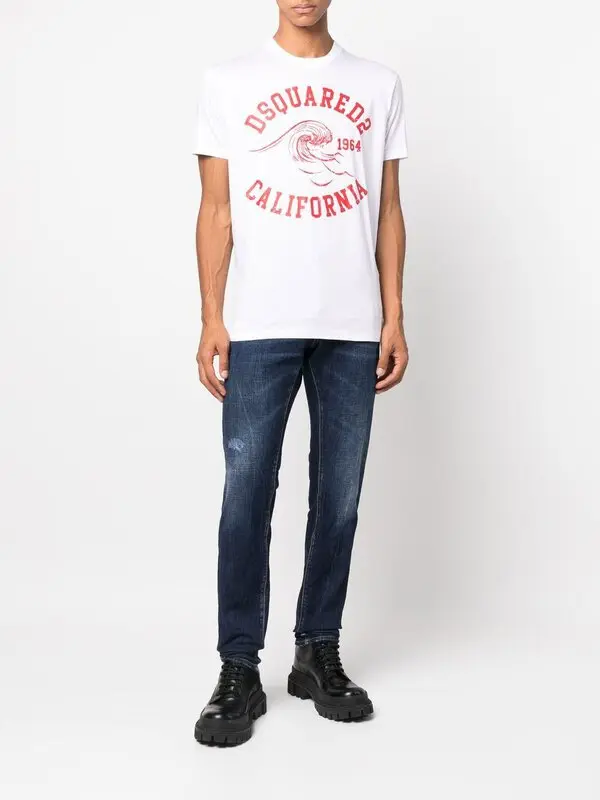 Dsquared2 Graphic-print Short-sleeve T-shirt