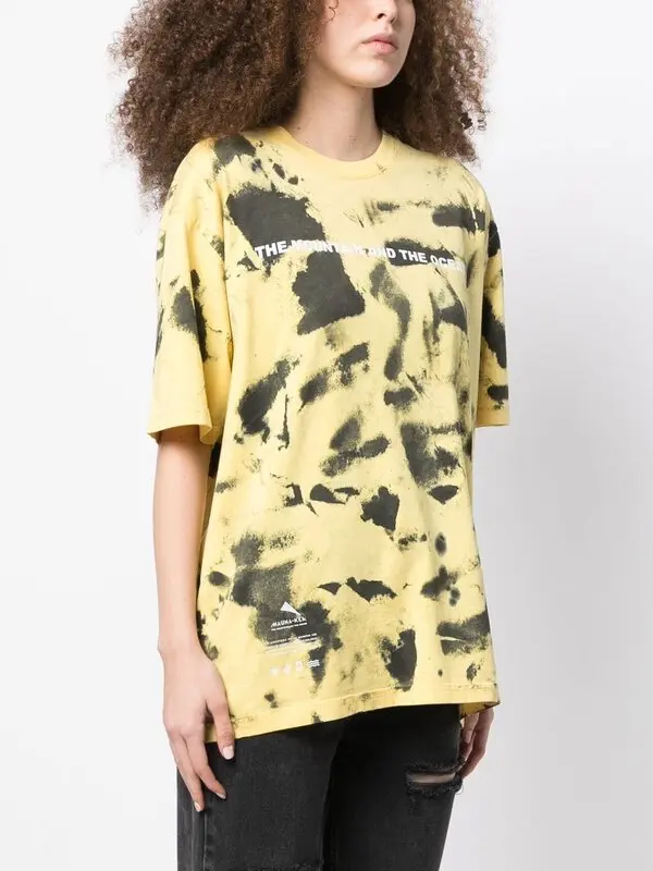 MAUNA KEA Slogan-print Brushed T-shirt