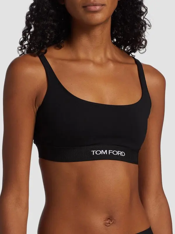 TOM FORD Modal Signature Bralette - Black