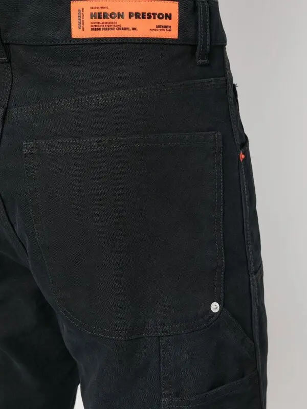 Heron Preston Mid-rise Straight Leg Jeans
