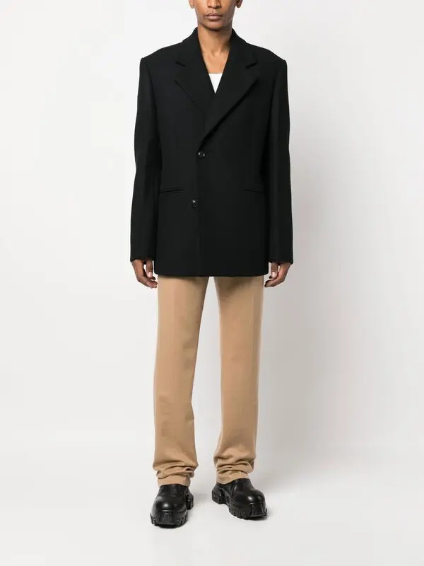 Off-White Slim-cut Tailored Cashmere Trousers