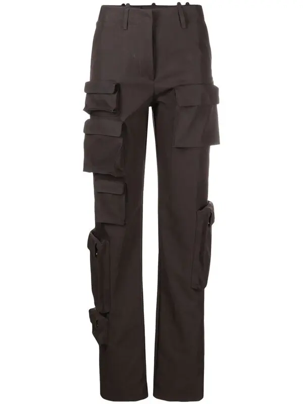 Off-White High-waisted Cargo Trousers