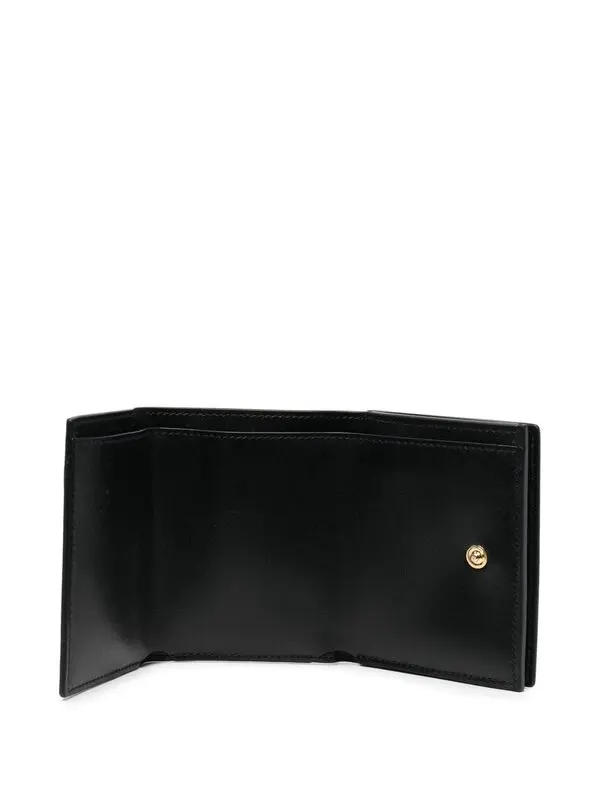 JIL SANDER Tri-fold Leather Wallet