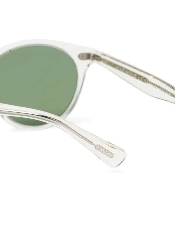Oliver Spencer Romare Round-frame Sunglasses - Neutrals