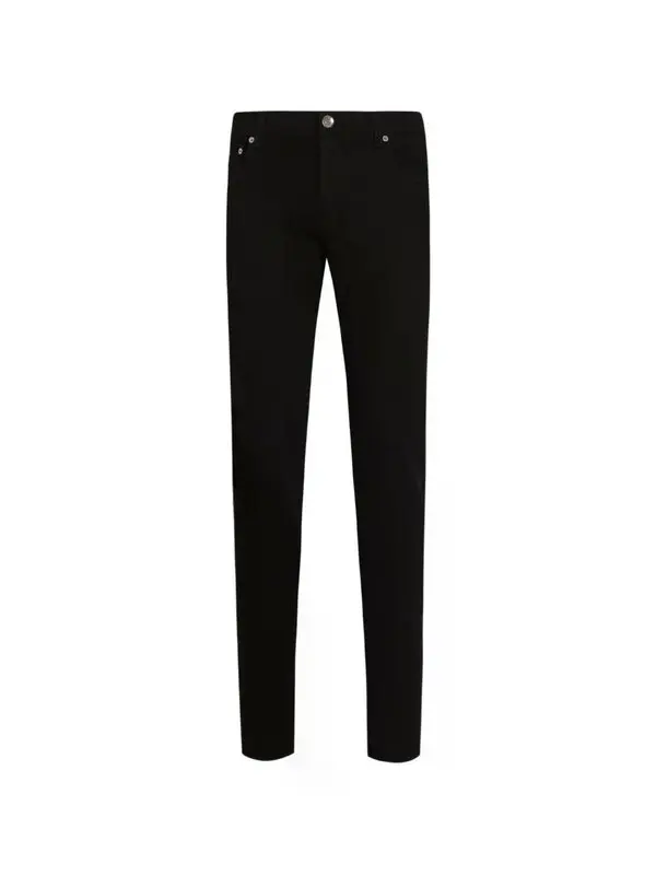 Dolce & Gabbana Logo-appliqué Skinny Jeans