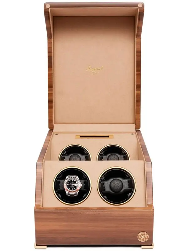 RAPPORT LONDON Perpetua Quad Watch Winder - Brown