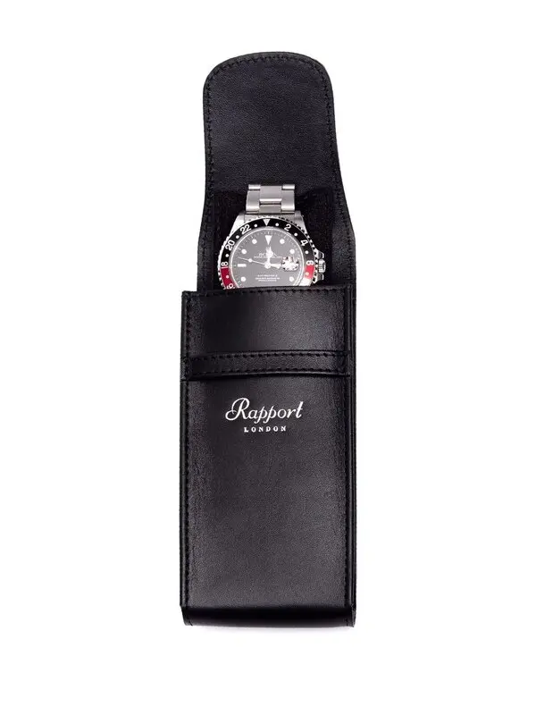 RAPPORT LONDON Hyde Park Single Watch Case - Black