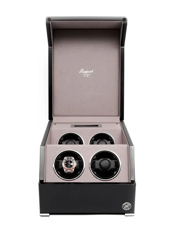 RAPPORT LONDON Perpetua Quad Watch Winder - Black