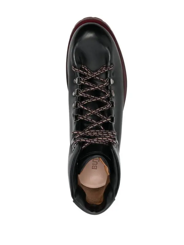 Buttero® Lace-Up Ankle Boots - Black | Editorialist