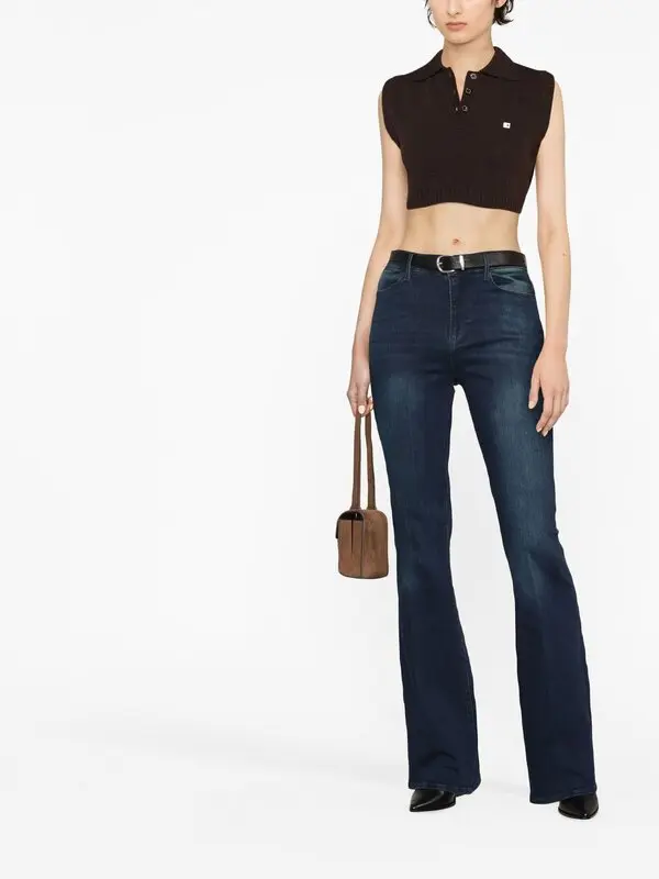 FRAME Low-rise Flare Jeans