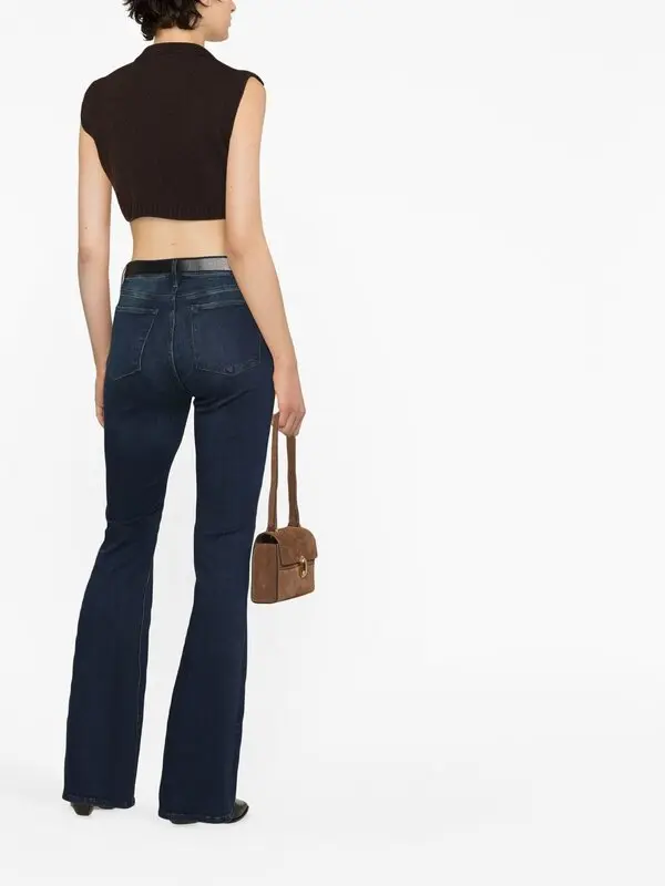 FRAME Low-rise Flare Jeans