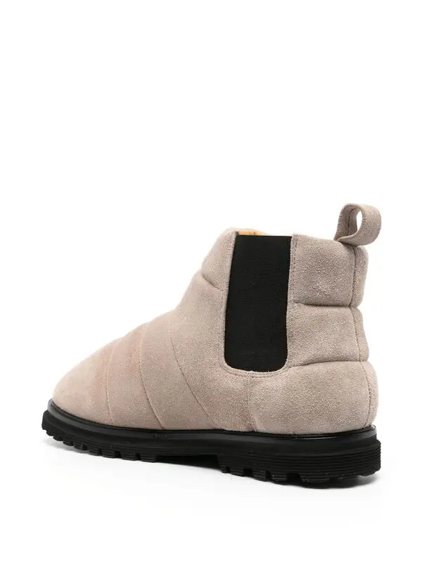 Nanushka Quilted Chelsea Boots - Neutrals
