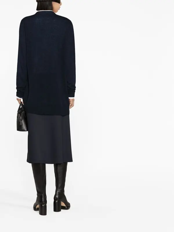 MAISON MARGIELA V-neck Wool-blend Cardigan