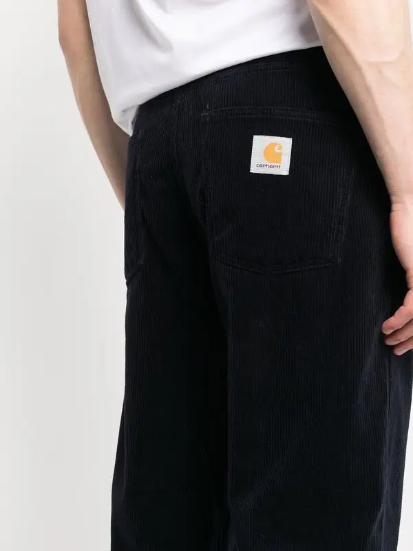 Carhartt Work In Progress Logo Patch Cotton Blend Track Pants