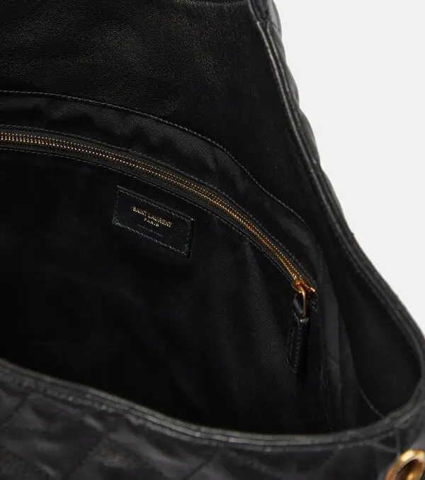 Saint Laurent Icare Maxi Quilted Leather Shopper