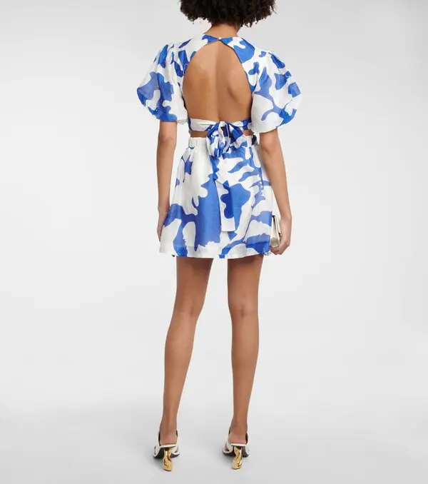 SIR. Vivi Printed Mini Dress