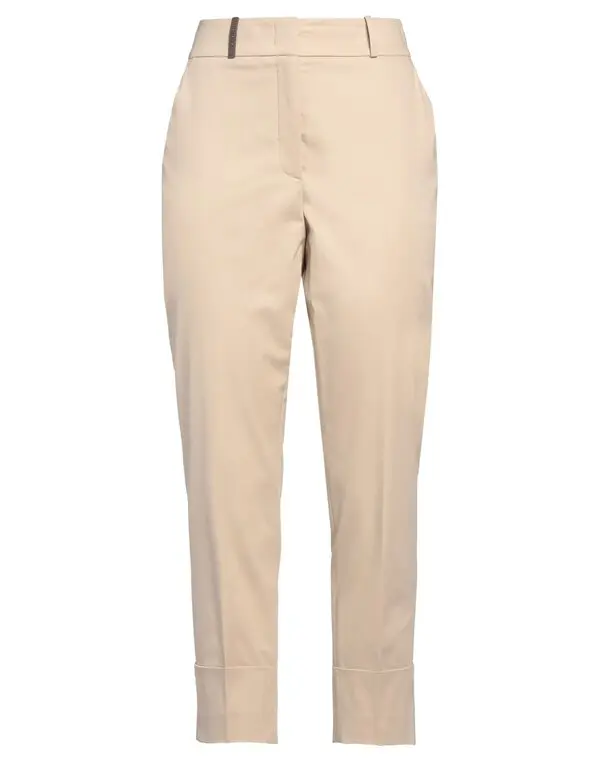Peserico Tapered High-waisted Pants