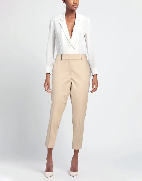 Peserico Tapered High-waisted Pants