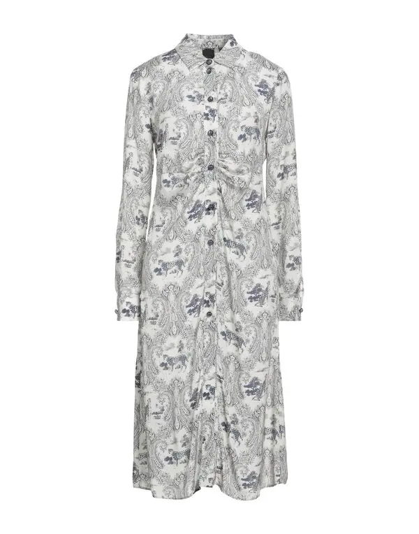 Pinko Midi Dress With Paisley Print