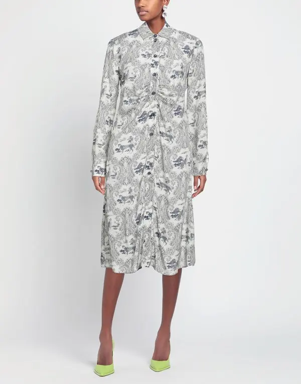 Pinko Midi Dress With Paisley Print