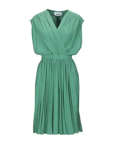 GRIFONI Flared Midi Dress - Green