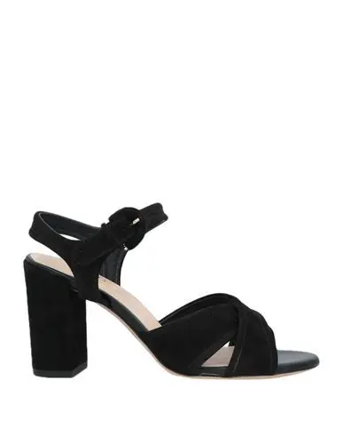 TOD'S Leather Sandals - Black