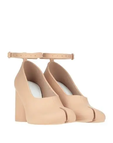 MAISON MARGIELA Rubber Pumps With Buckle-fastening Ankle Strap