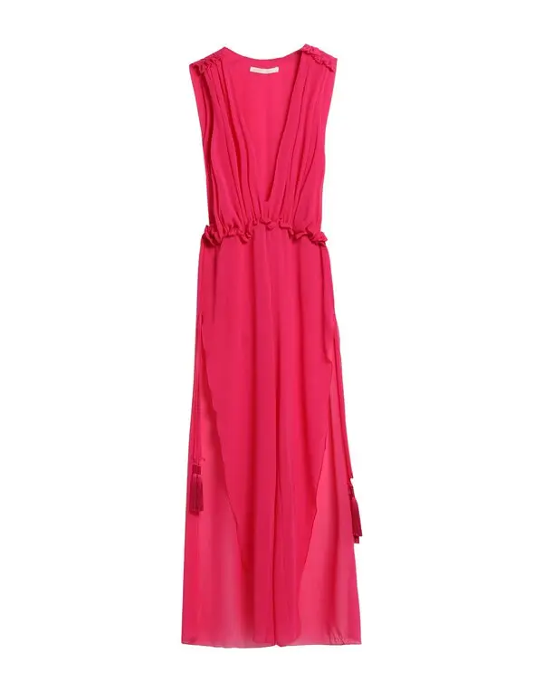 BABYLON Crepe Jumpsuit - Fuchsia