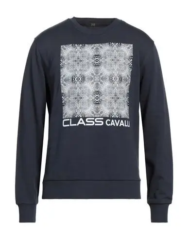 Roberto Cavalli Cotton Sweatshirt - Dark Blue
