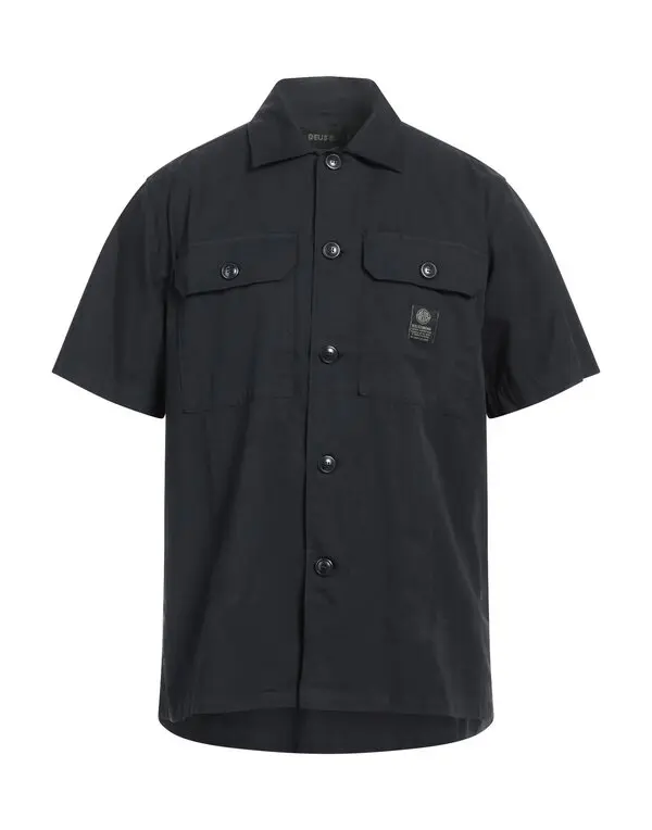 Deus Ex Machina Shirt Size Cotton, Elastane - Black