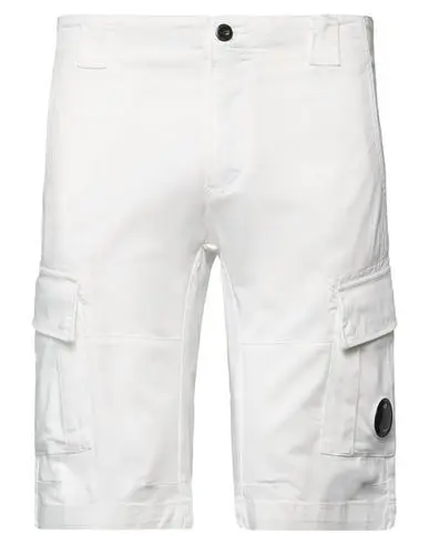 C.P. COMPANY Cotton-blend Cargo Shorts - White