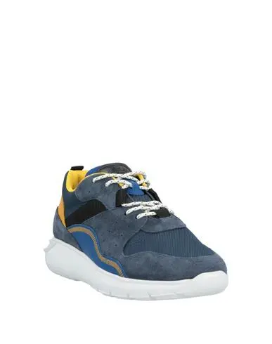 Hogan Low-top Sneakers With Cleated Rubber Sole - Blue