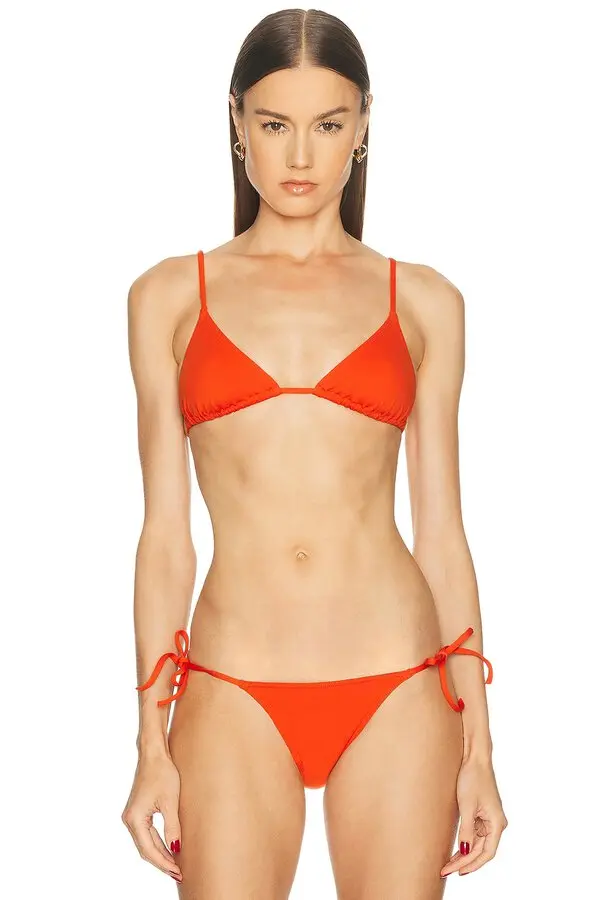 ERES Mouna Triangle Bikini Top - Rooibos