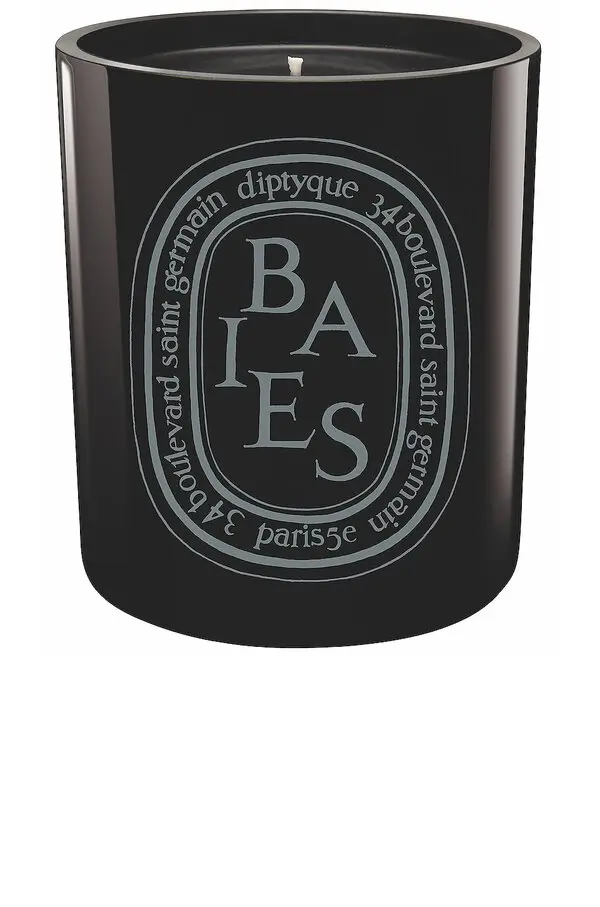 DIPTYQUE Baies Medium Candle In Black - N,a