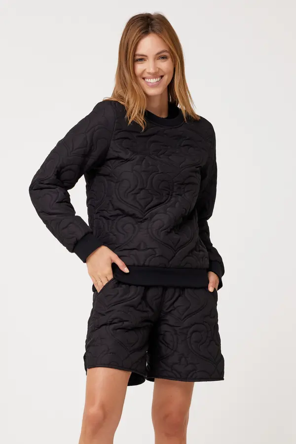 SIWY Corey Quilted Sweatshirt