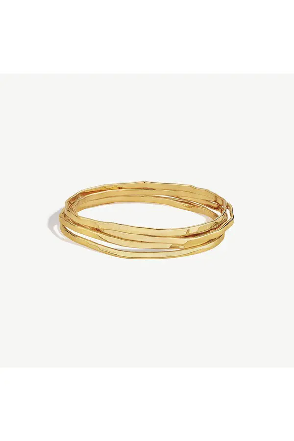 SOKO Maji Bangle Set - Gold