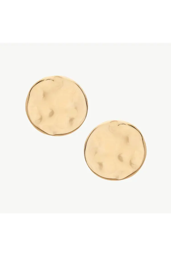 SOKO Maji -plated Statement Stud Earrings - Silver
