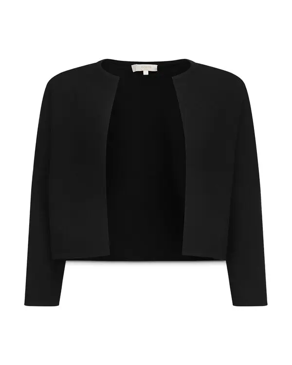 HOBBS LONDON Ella Cropped Cardigan - Black