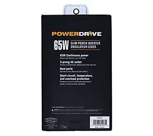 POWERDRIVE 65-watt Power Inverter