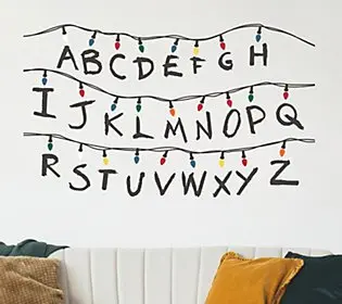 ROOMMATES Netflix Stranger Things Peel And Stick Giant De Cals - One-color
