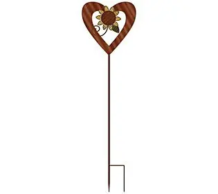 SUNSET VISTA DESIGNS Heart Stake 45