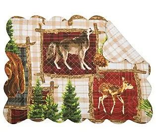 VALERIE PARR HILL 13' X 19' Bryson Retreat Placemat Set Of 6 V Alerie - One-color