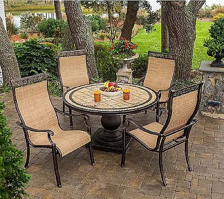 HANOVER Monaco 5-piece Outdoor Dining Set
