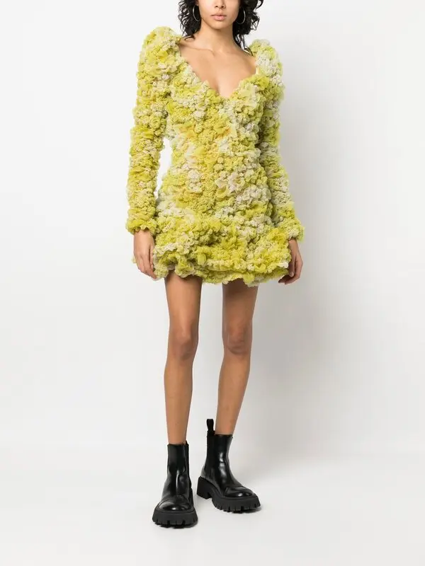 DIESEL® D-liza Smocked Mini Dress
