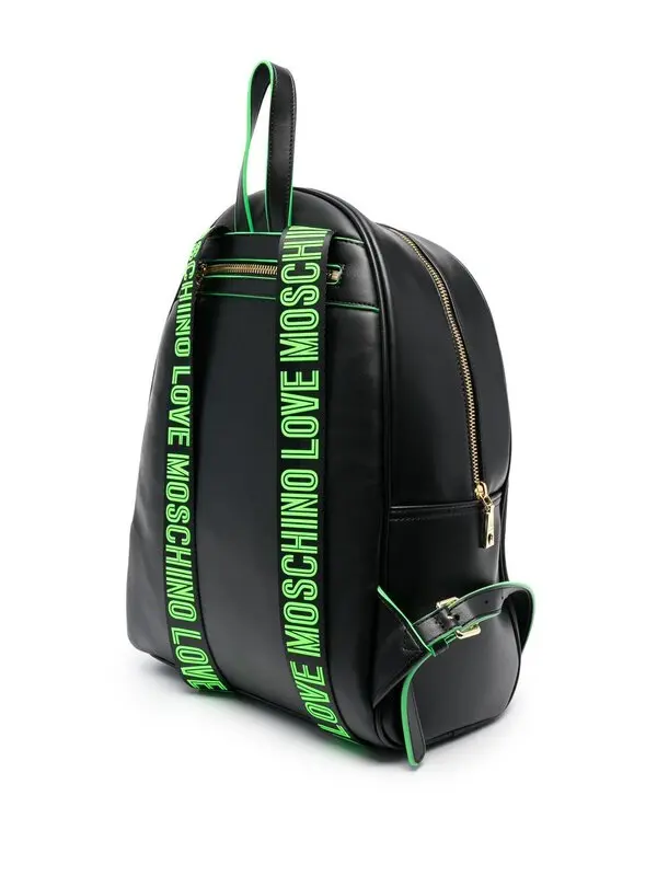 Moschino Logo-buckle Backpack