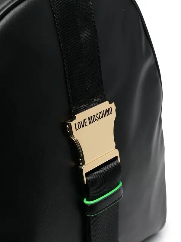 Moschino Logo-buckle Backpack
