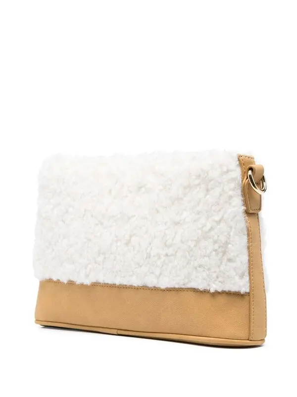 Moschino Faux-shearling Crossbody Bag